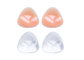 Niris Lingeire 2021 HOT SELLING Summer Beach Queen Bra Insert Silicone Triangle Bra Enhancement Silicon Push Up pad