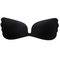 Niris Lingerie Plus Size Wing Shape Push Up Front Closure Sticky Self Adhesive Invisible Bra
