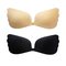 Niris Lingerie Plus Size Wing Shape Push Up Front Closure Sticky Self Adhesive Invisible Bra